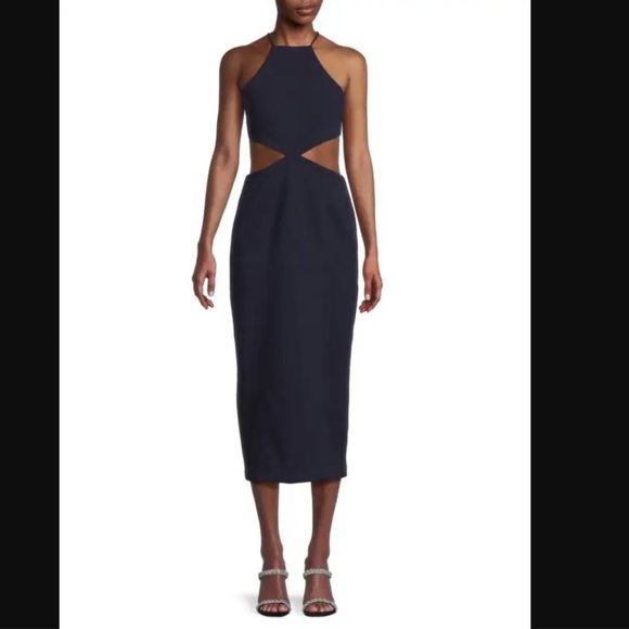 MISHA COLLECTION | Dresses | Cutout Midi Dress | Poshmark